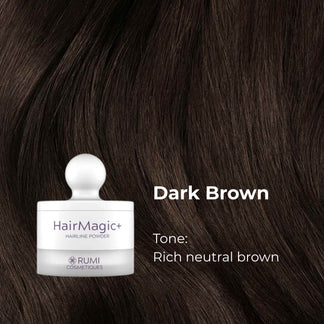 HairMagic+ Hairline Powder – Rumi Cosmetiques